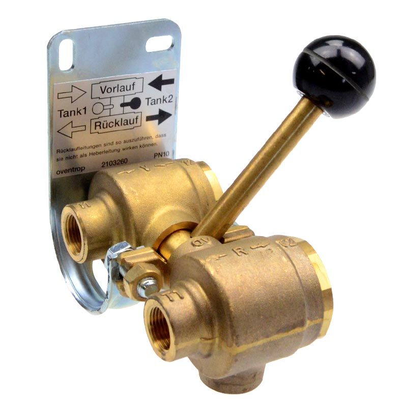 Doppel-Umschaltventil DUV 3/8" IG | 621630